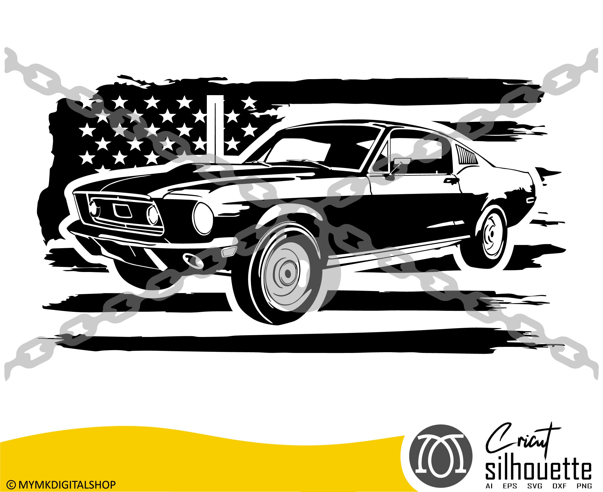 Car Svg American Flag Vintage Car Svg Cars Svg Clipart - Etsy