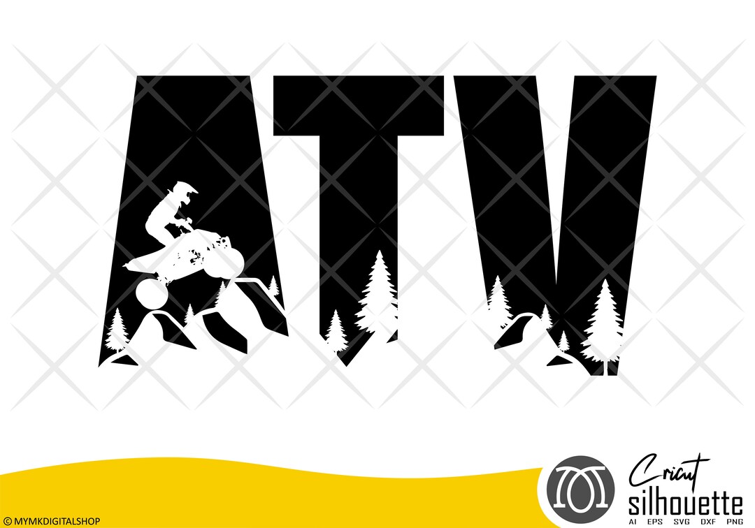 Atv Svg Cut File, Atv Svg, Quad Ride Avg, Mud Riding Svg, Svg, Png ...