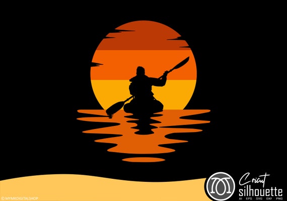 Kayak Svg Kayaking Svg Canoe Svg Svg Kayaker Svg Summer | Etsy