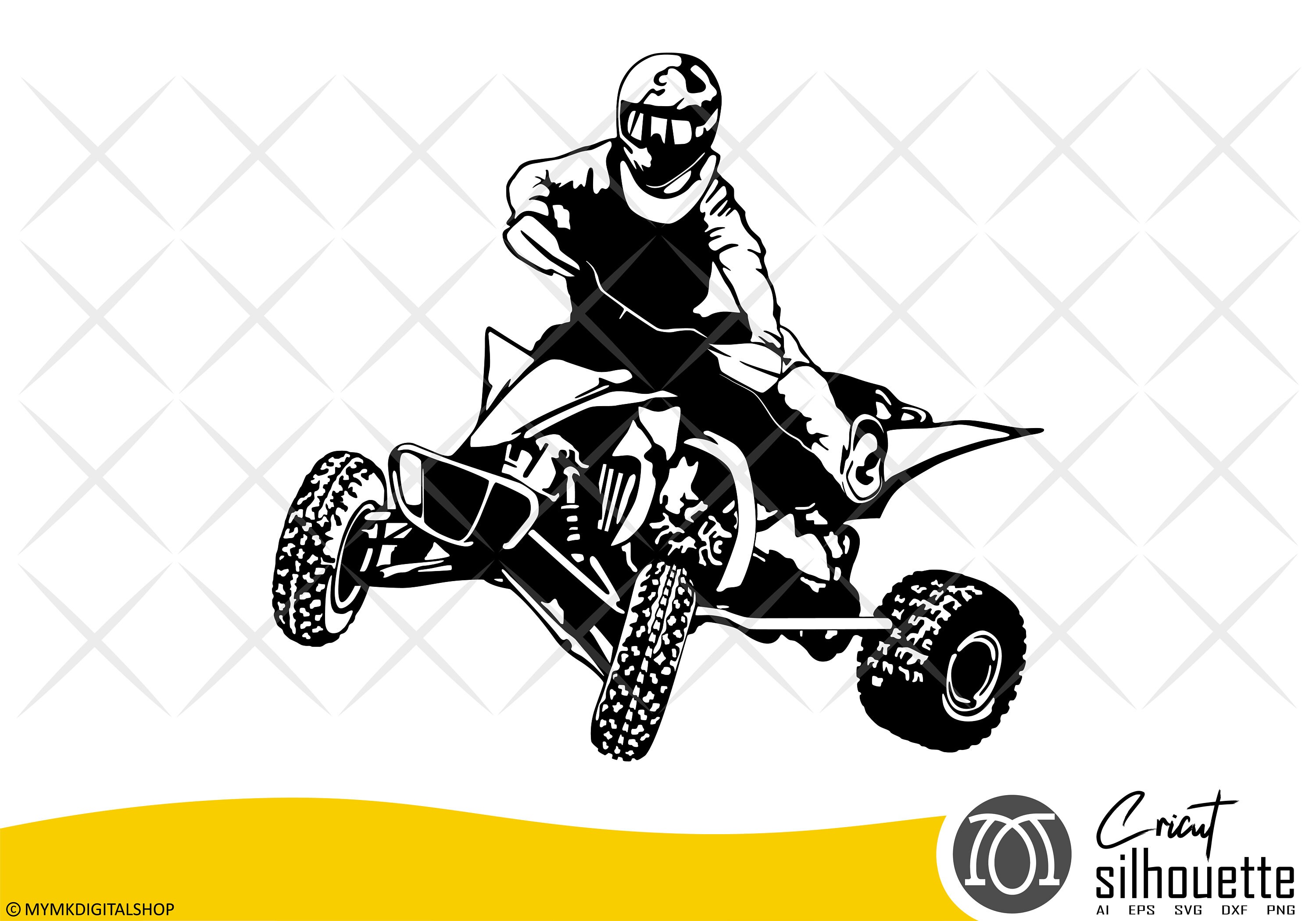 Quad Rider Svg File Atv Svg Quad Riding Svg Mud Riding Svg - Etsy Australia