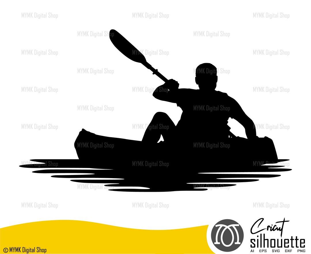 Kayaking Svg Kayaking Male Kayak Svg Lake Svg Svg Png - Etsy