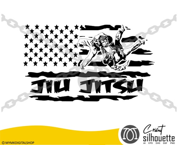 Jiu Jitsu Svg Flag Jiujitsu Martial Arts Svg Karate Svg - Etsy