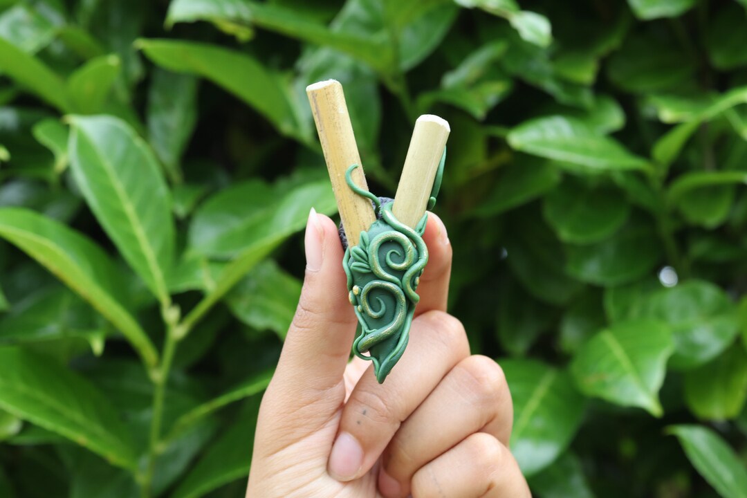 Self Applicator Rapé Kuripe for Ceremony Hapé Self-applicator - Etsy