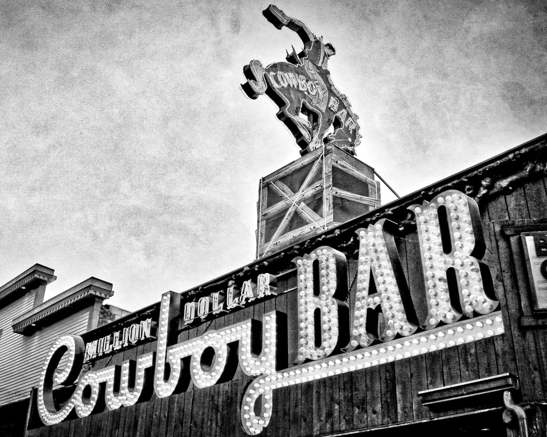 Cowboy Bar - Etsy