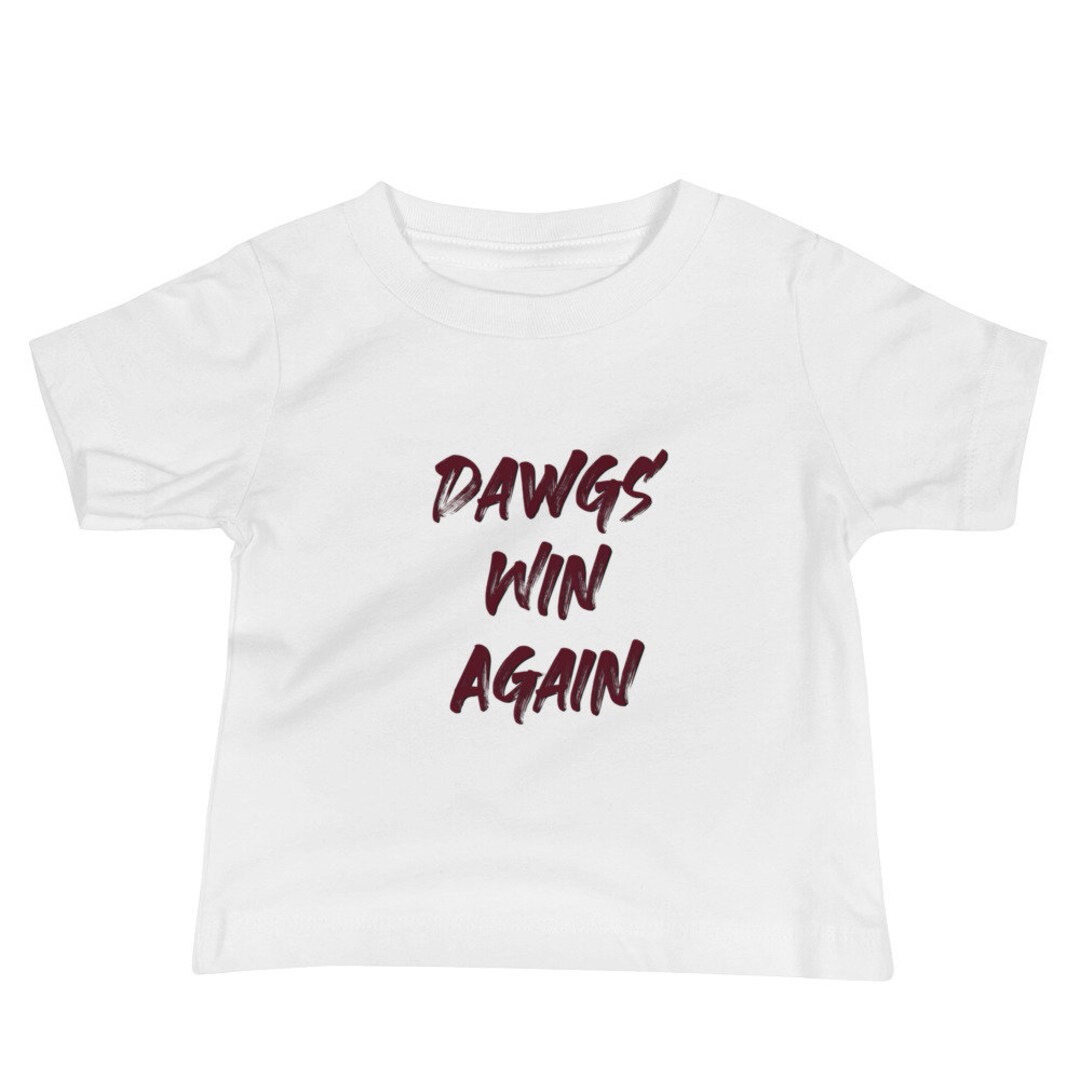 Dawgs Win Again Baby Shirt - Etsy.de