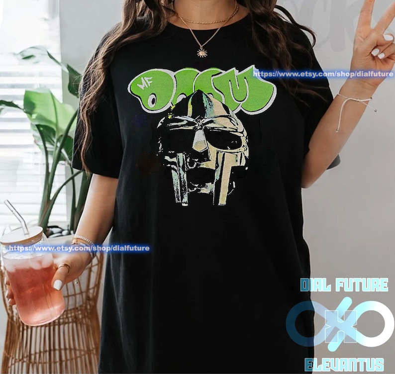 Vintage MF Doom T-shirt MF Doom Tee MF Doom Shirt Rap Tees - Etsy