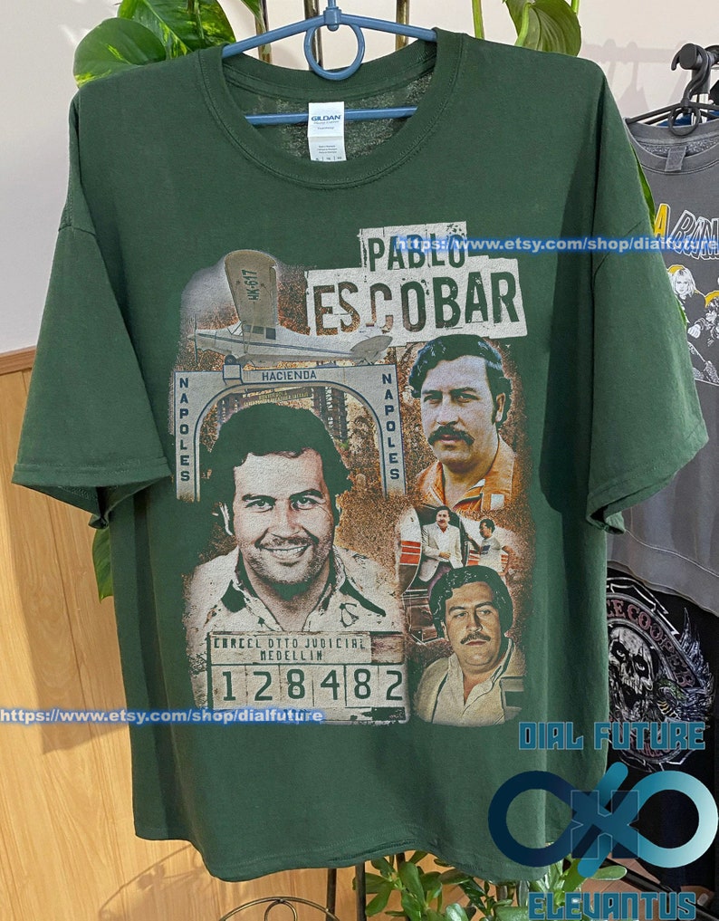 Pablo Escobar Tshirt - Pablo Escobar Mood Shirt - Pablo Escobar Arts ...