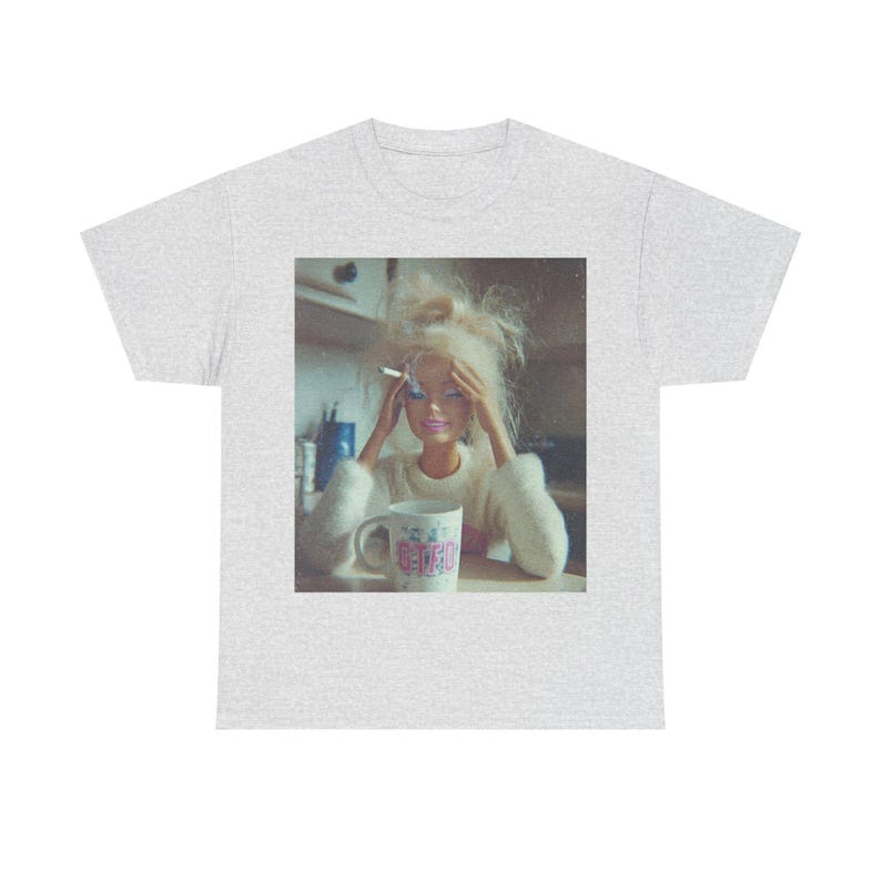 Funny Distressed Doll Face Meme Shirt Gift for Woman,sarcastic Doll ...