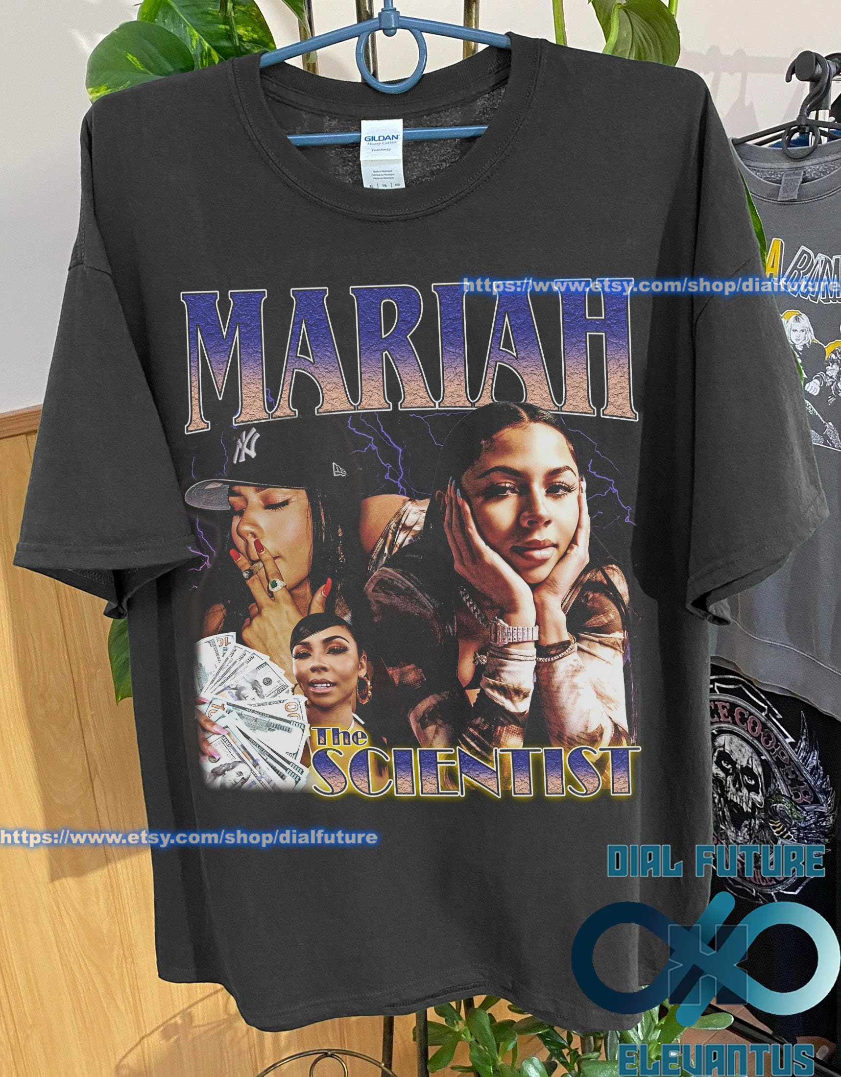 MARIAH THE SCIENTIST T-shirt Vintage Rap Tee Concert, Tour T-shirt ...