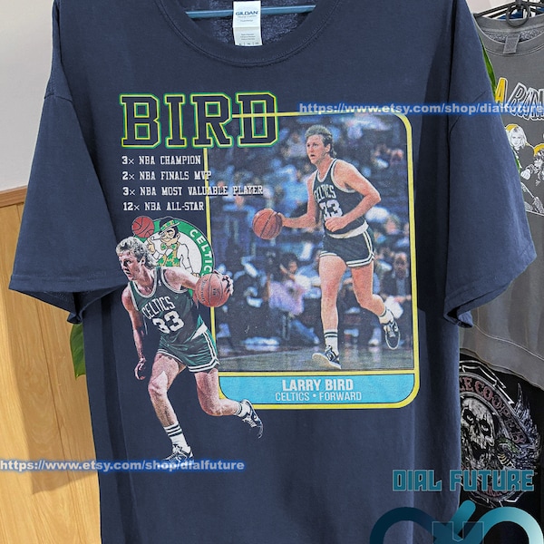 Larry Bird Graphic T Shirt - Etsy