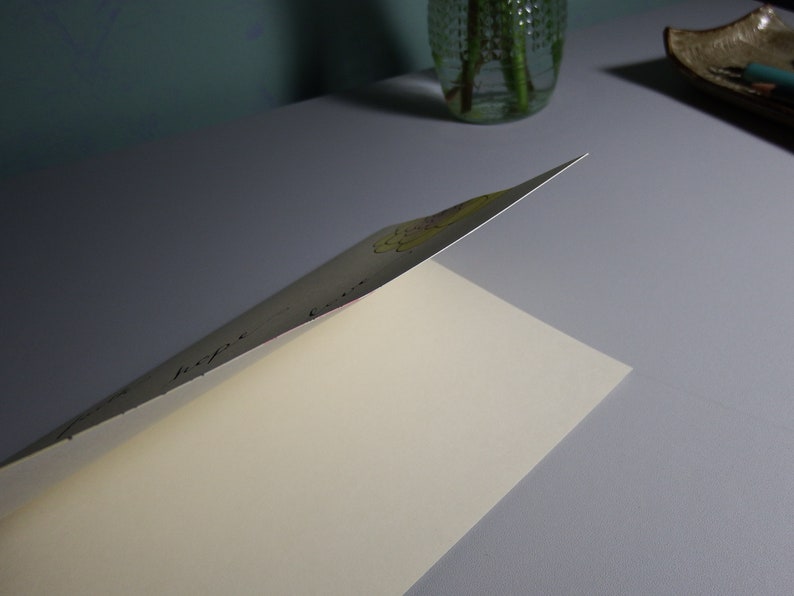 Faith, Hope, Love Handwritten Calligraphy Card Becky Writes, Handmade ...