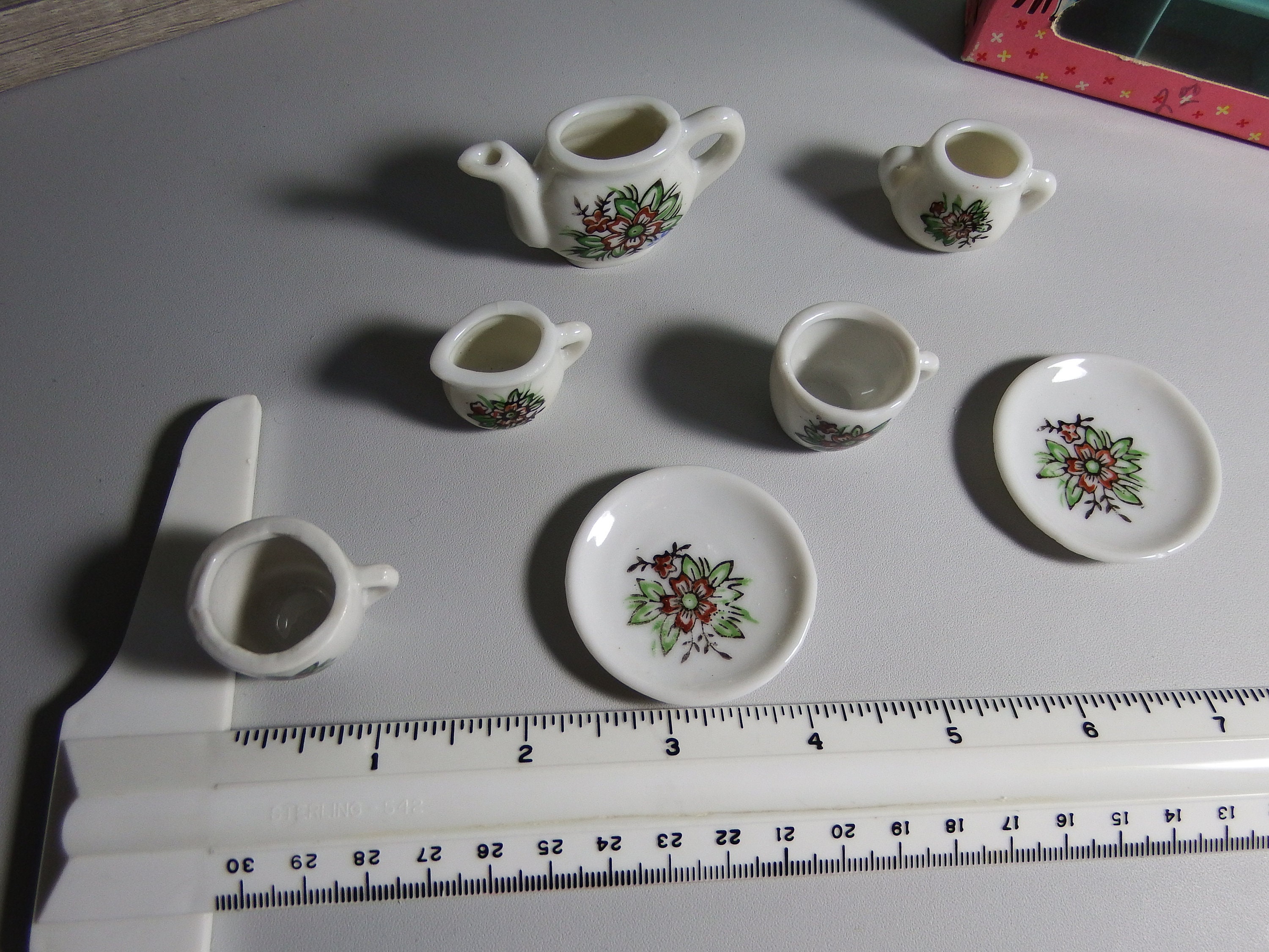 Toy China Tea Set - Vintage Toys - Etsy