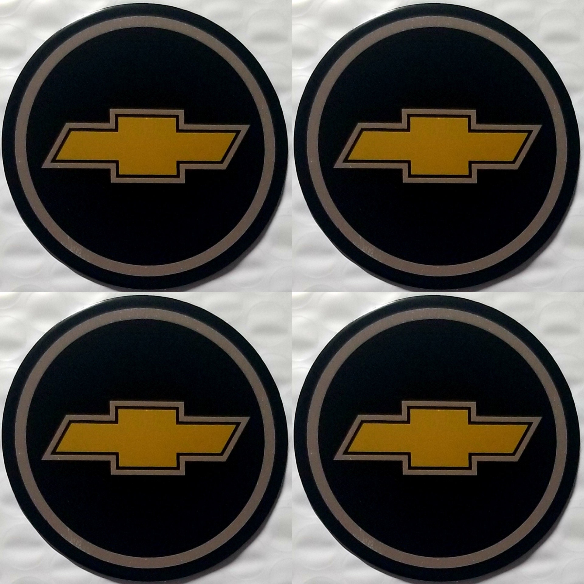 4pcs of Chevy Emblem Badge Rally Wheel Center Hub Caps' | Etsy
