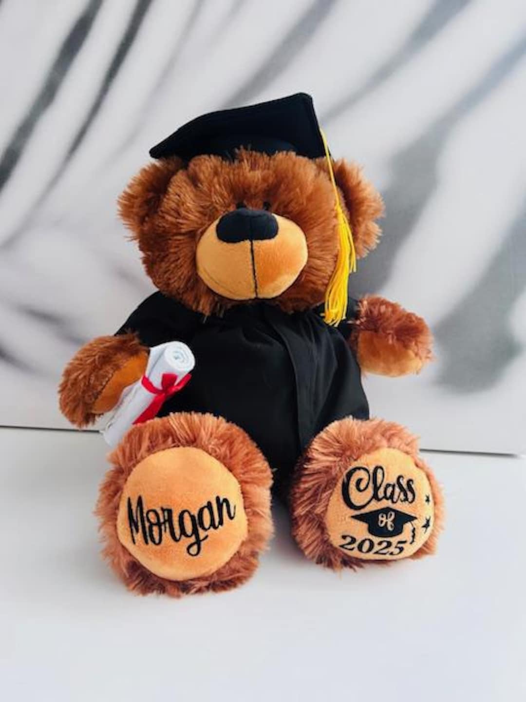 Graduation Bear Gift,bear+grad Outfit,personalized Grad Bear,plush ...