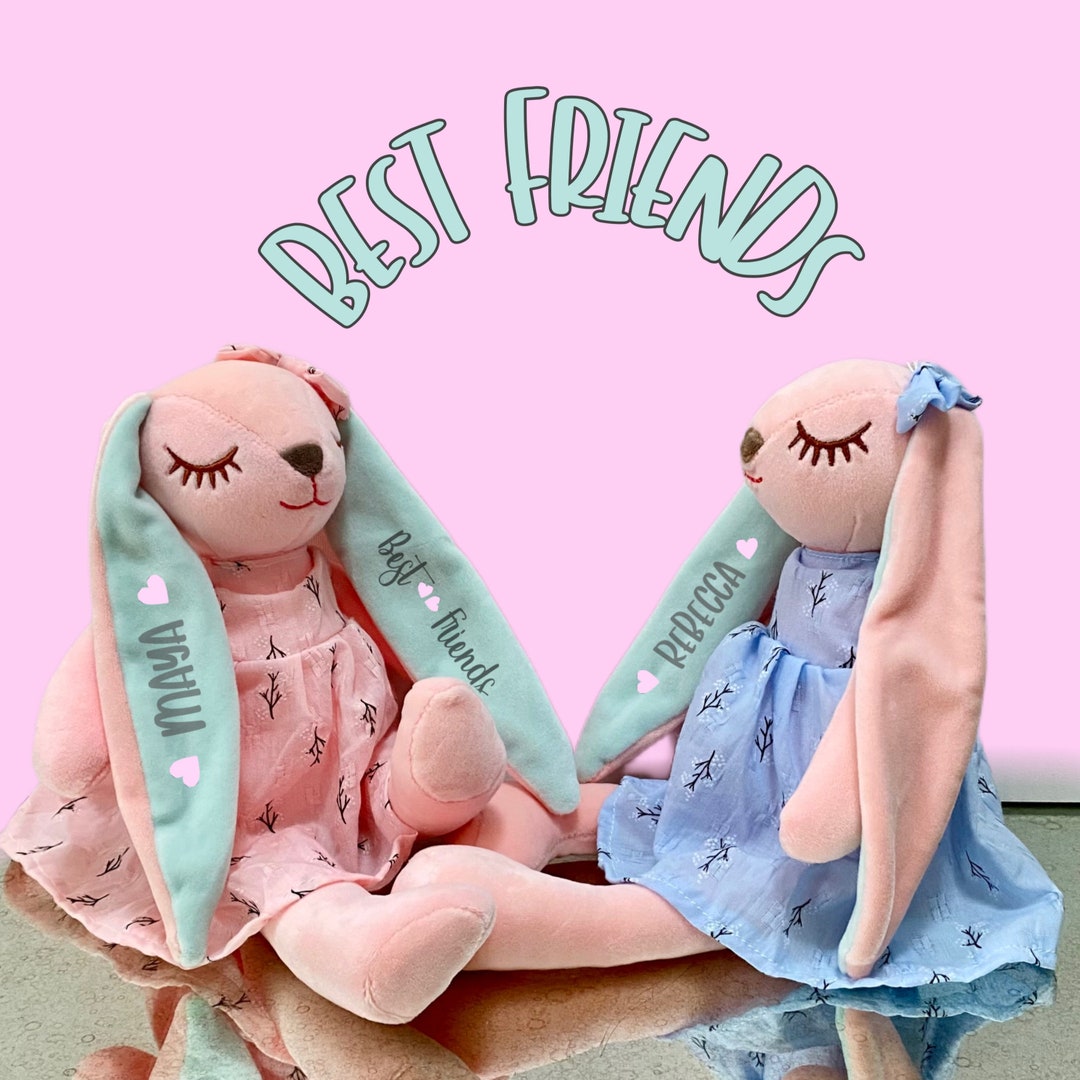 Personalized Long Ears Lovey Bunny Rabbit Doll,stuffed Bunny,newborn ...