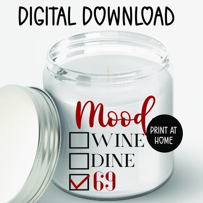 Sexy 69 Candle Label SVG Naughty Funny Kinky for Him or - Etsy Hong Kong