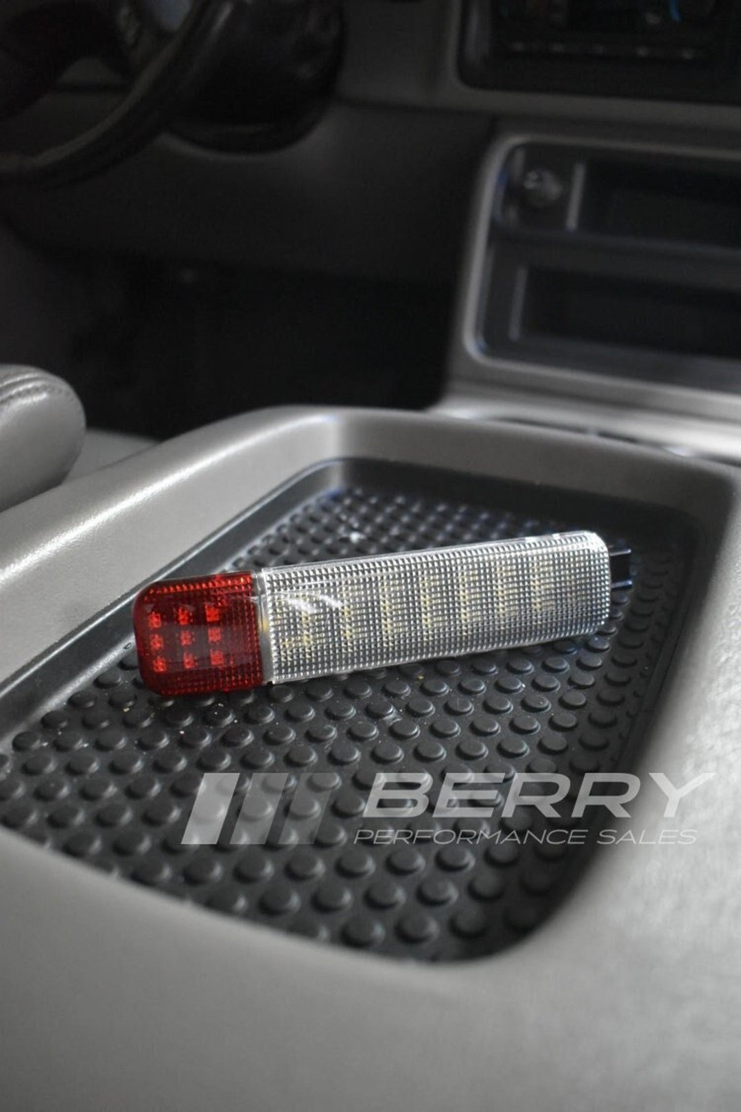 Pair of LED White & Red Interior Door Panel Lights Courtesy Light for ...