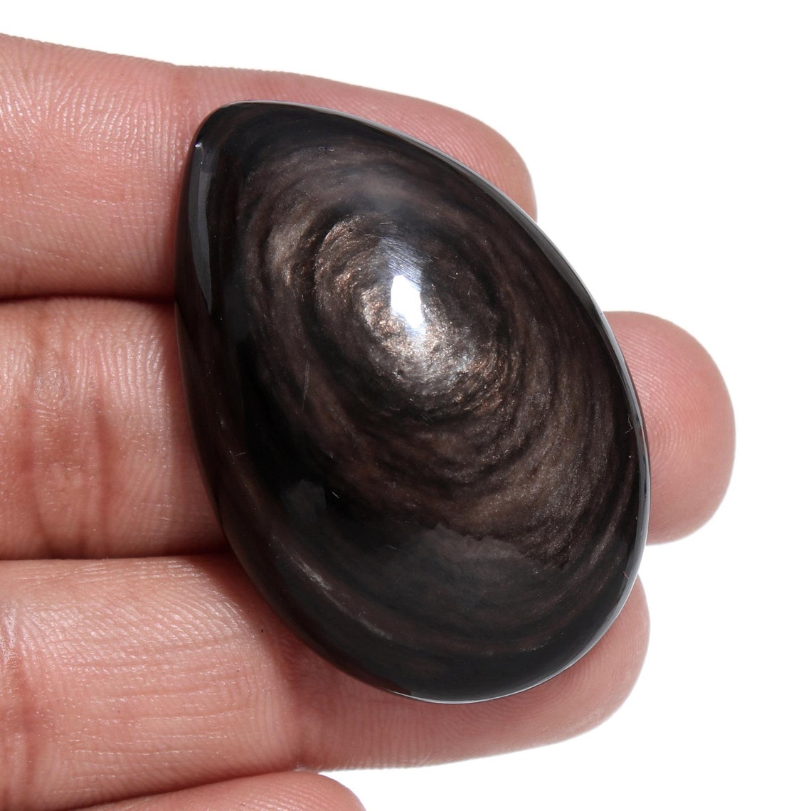 Amazing AAA Quality Brown Obsidian Cabochon Natural Brown Eye | Etsy