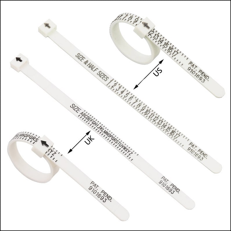 Plastic Ring Sizer Ring Sizer Zip Tie Ring Sizer | Etsy