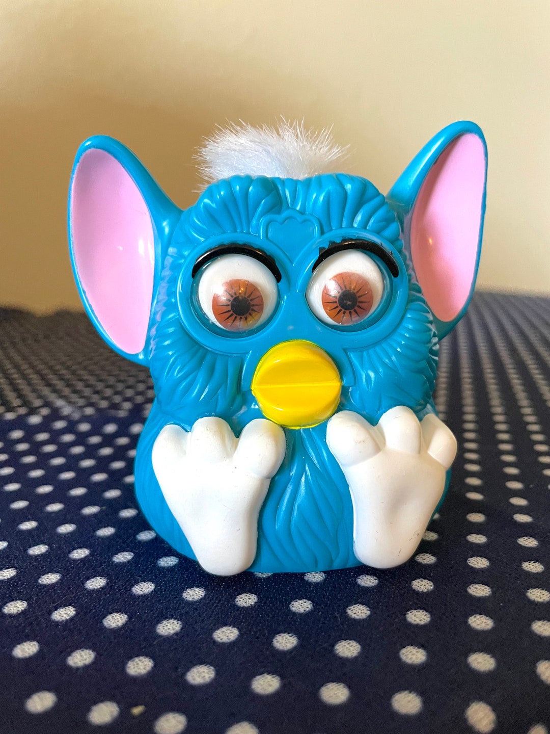 Vintage 1998 Mcdonald's Happy Meal Furby Toy | Teal and White With ...