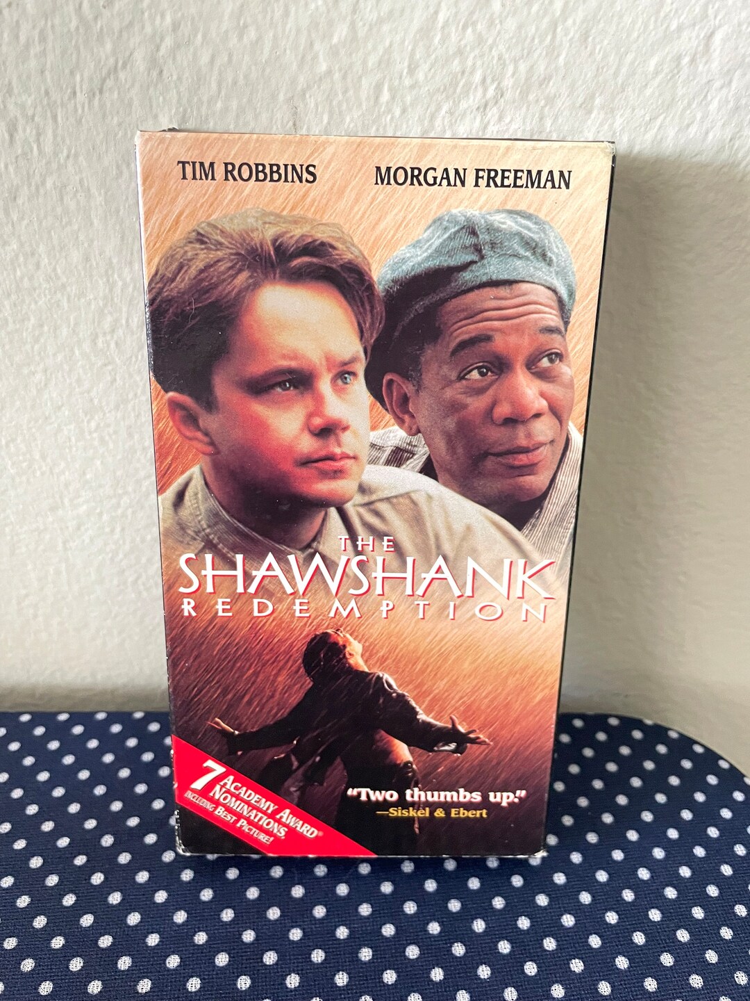 Vintage Shawshank Redemption VHS Video Cassette Tape Tim Robbins Morgan ...