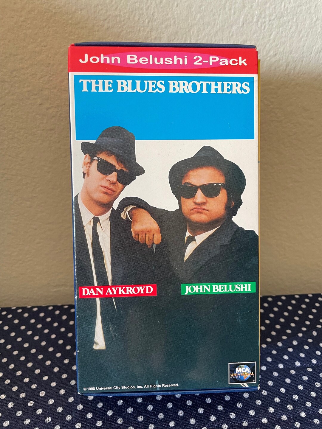 Vintage Double VHS Animal House and Blues Brothers John Belushi 2-tapes ...