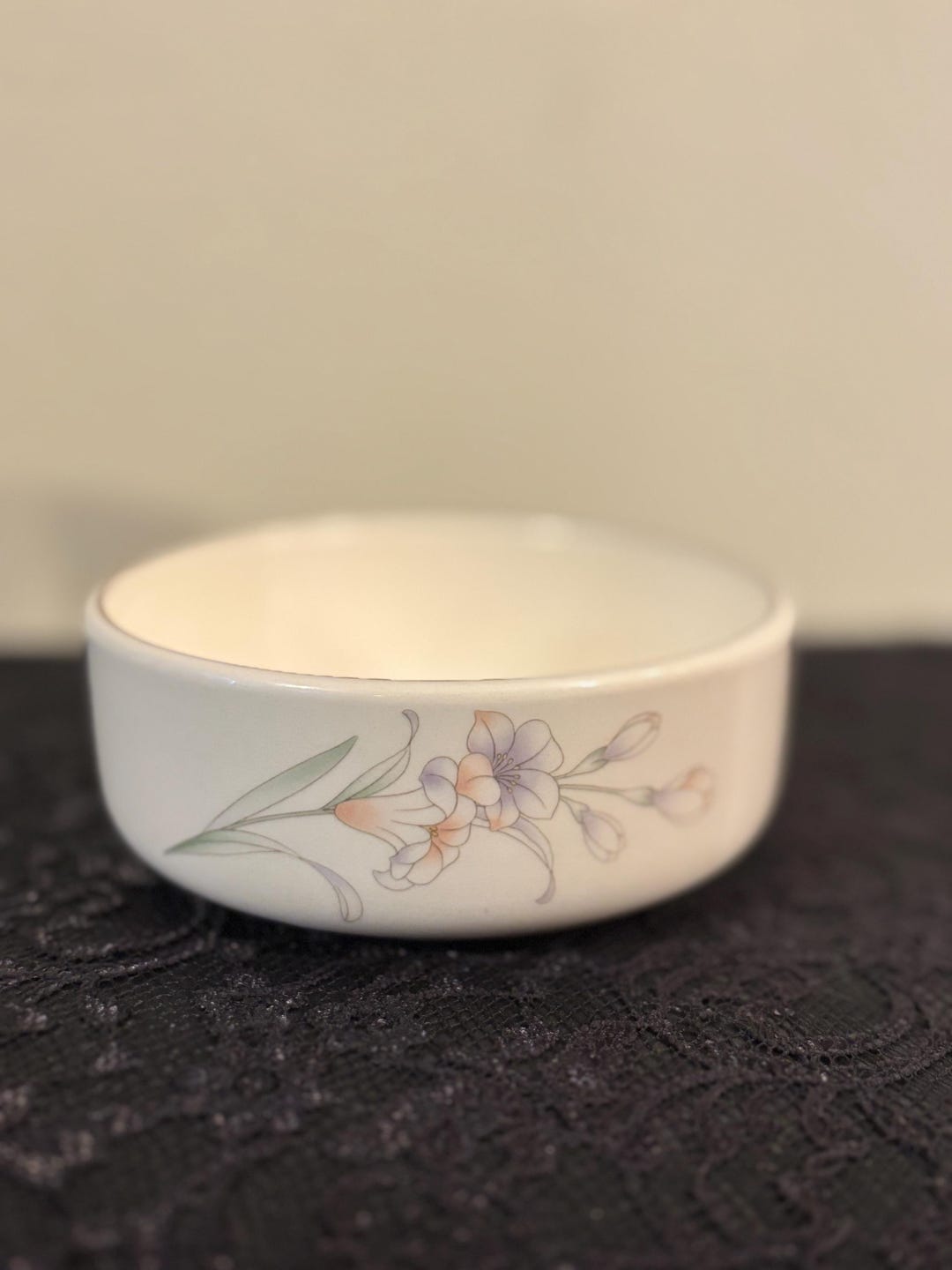 Vintage Keltcraft Misty Isle Noritake Floral Soup Bowl 1980s ...