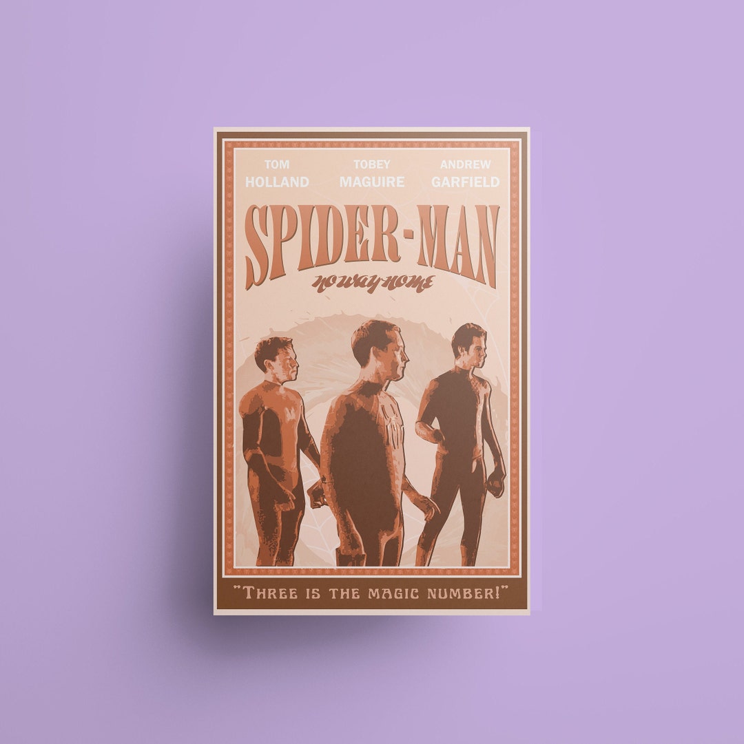 No Way Home Poster, Spiderman - Etsy