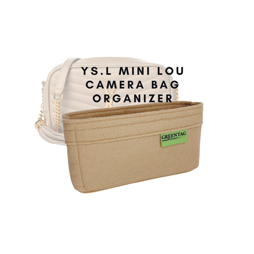 Monogram MINI Lou Camera Bag Organizer, Handmade Organizer - Etsy