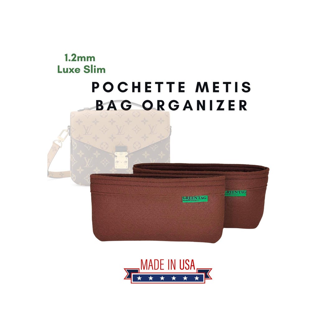 1.2 Mm Luxe Felt Insert Organizer for L V Pochette Metis / Handmade - Etsy