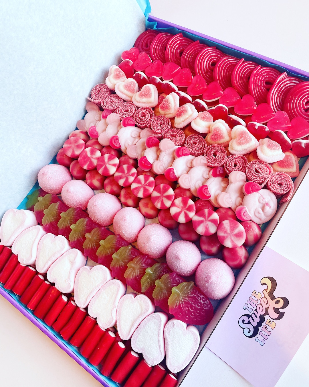Love Sweet Gift Box, 1KG Sweets, Pick N Mix Box, Valentines, Galentines ...