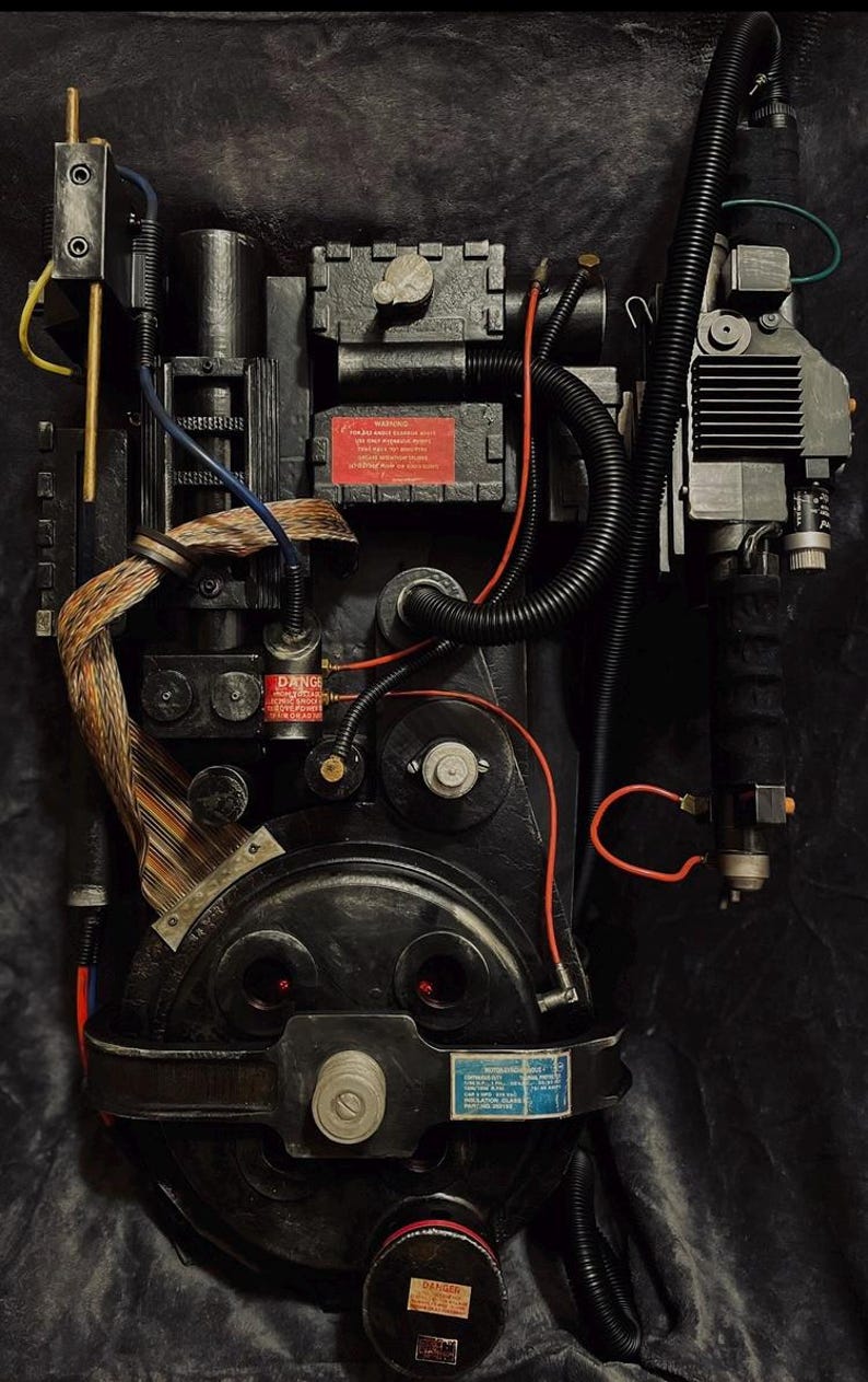 Ghostbusters 1984 Proton Pack Prop/replica Life-size 1984 - Etsy