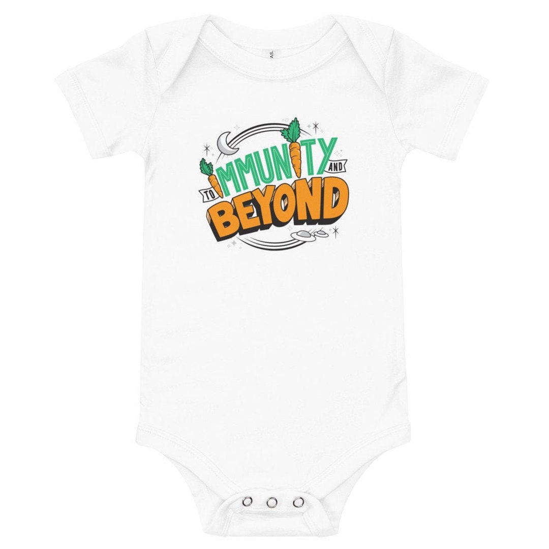 To Immunity and Beyond Baby Onesie - Etsy