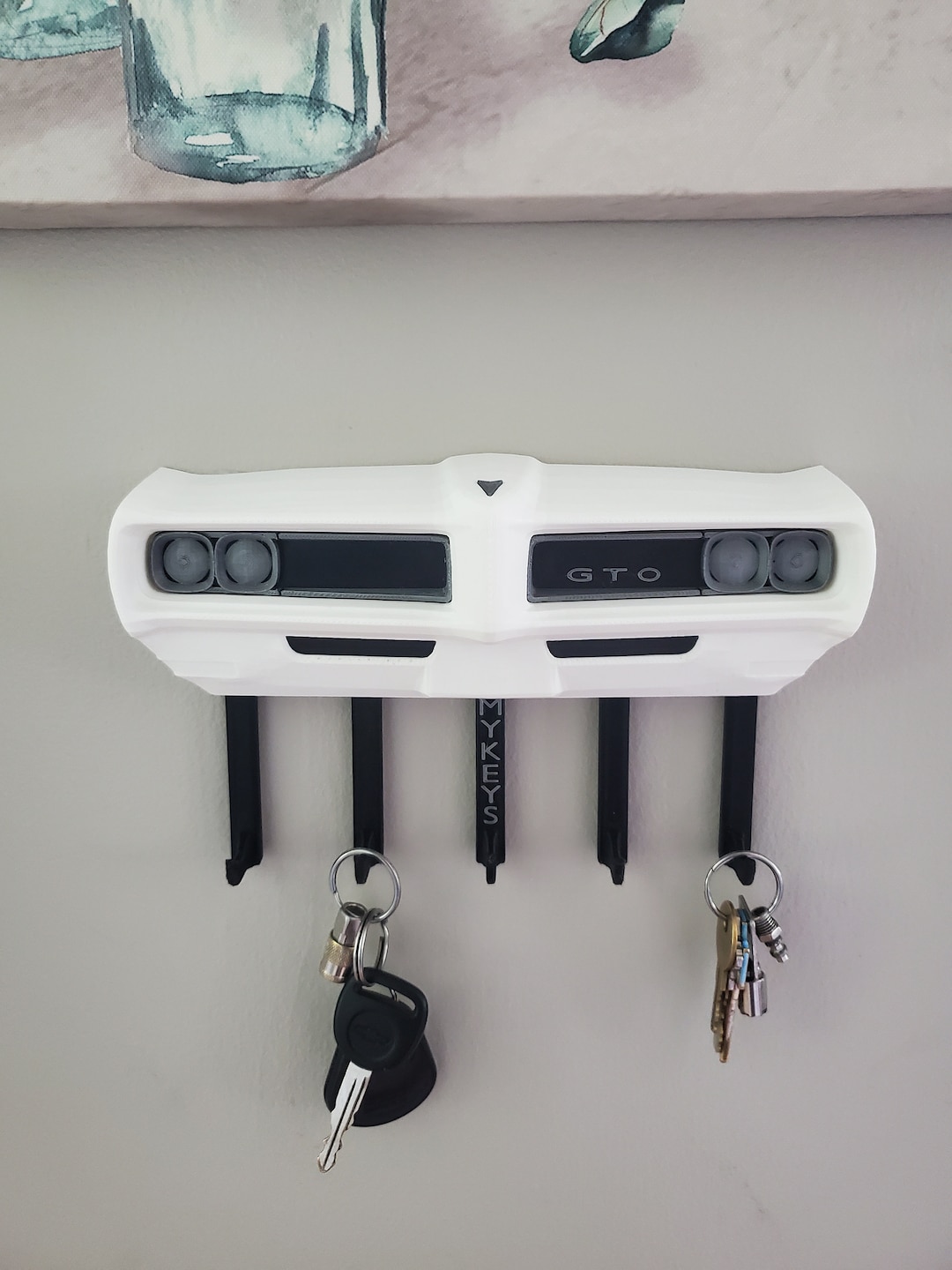 Pontiac GTO Keyrack, Magnet, 1968, 1969, Muscle Car, Key Rack, Lemans ...