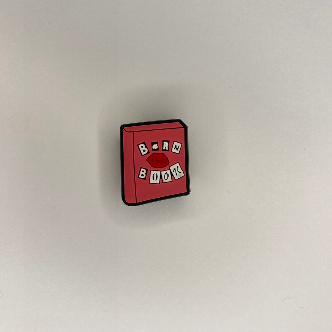 Mean Girls Burn Book Croc Charm - Etsy