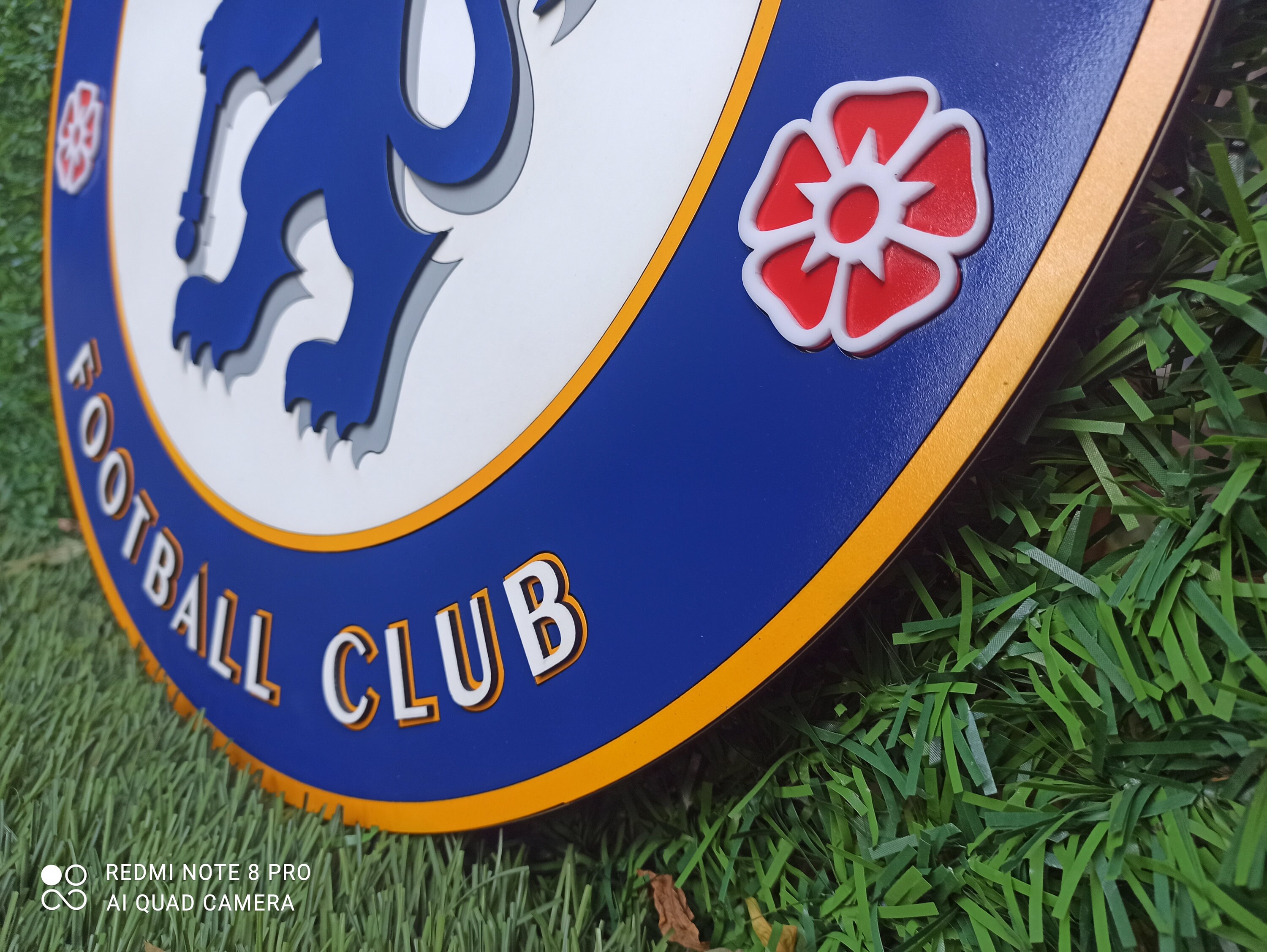 3D Chelsea FC Team Logo. Wall Art Chelsea FC. for Wall Chelsea | Etsy