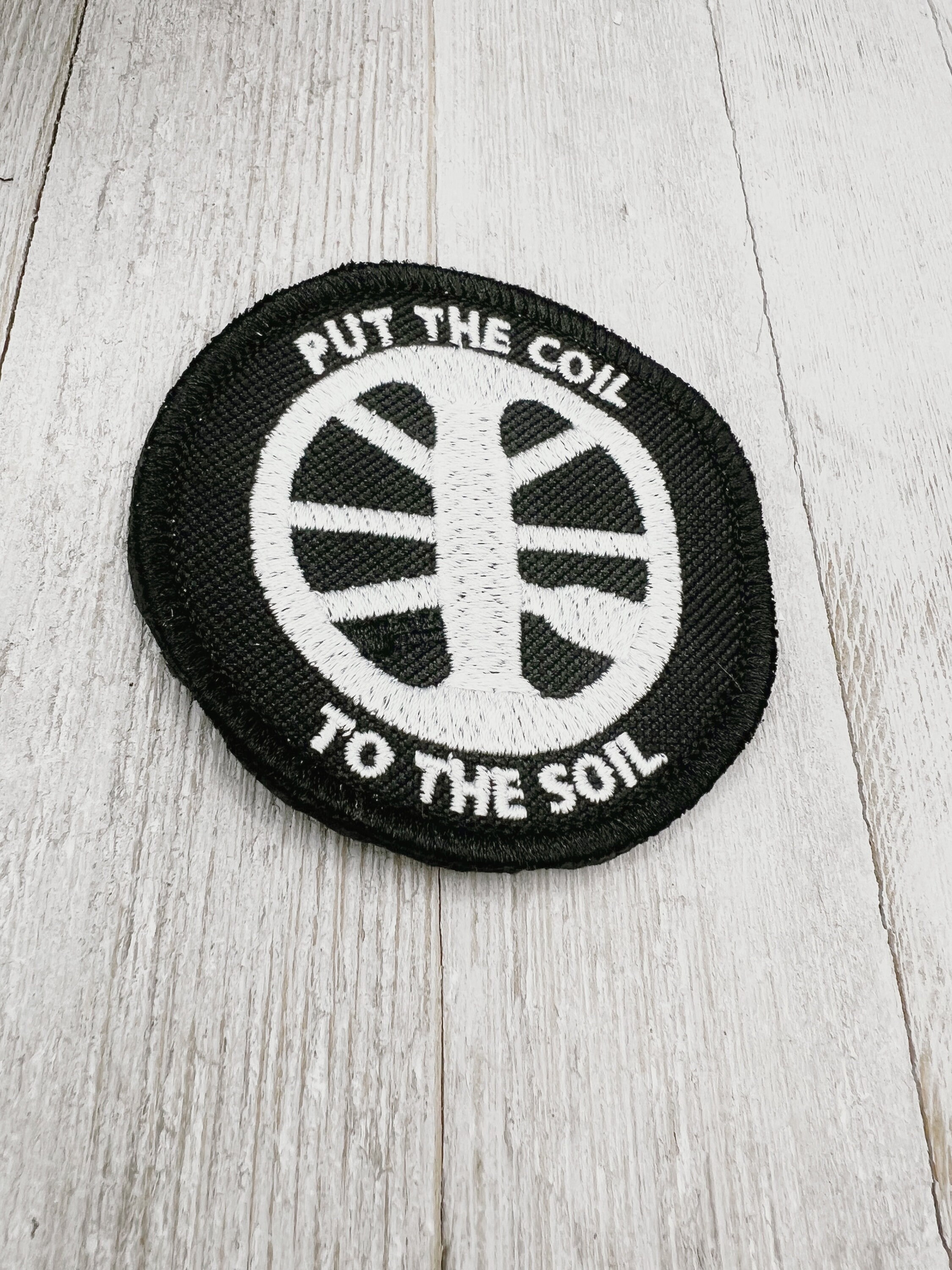 Put the Coil to the Soil Patch | Funny Metal Detector Gift | Iron On ...