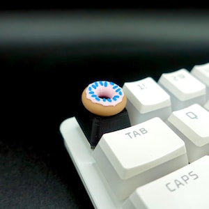 Custom 3D Printed Donut Keycap - Elevate Your Keyboard Game With a ...