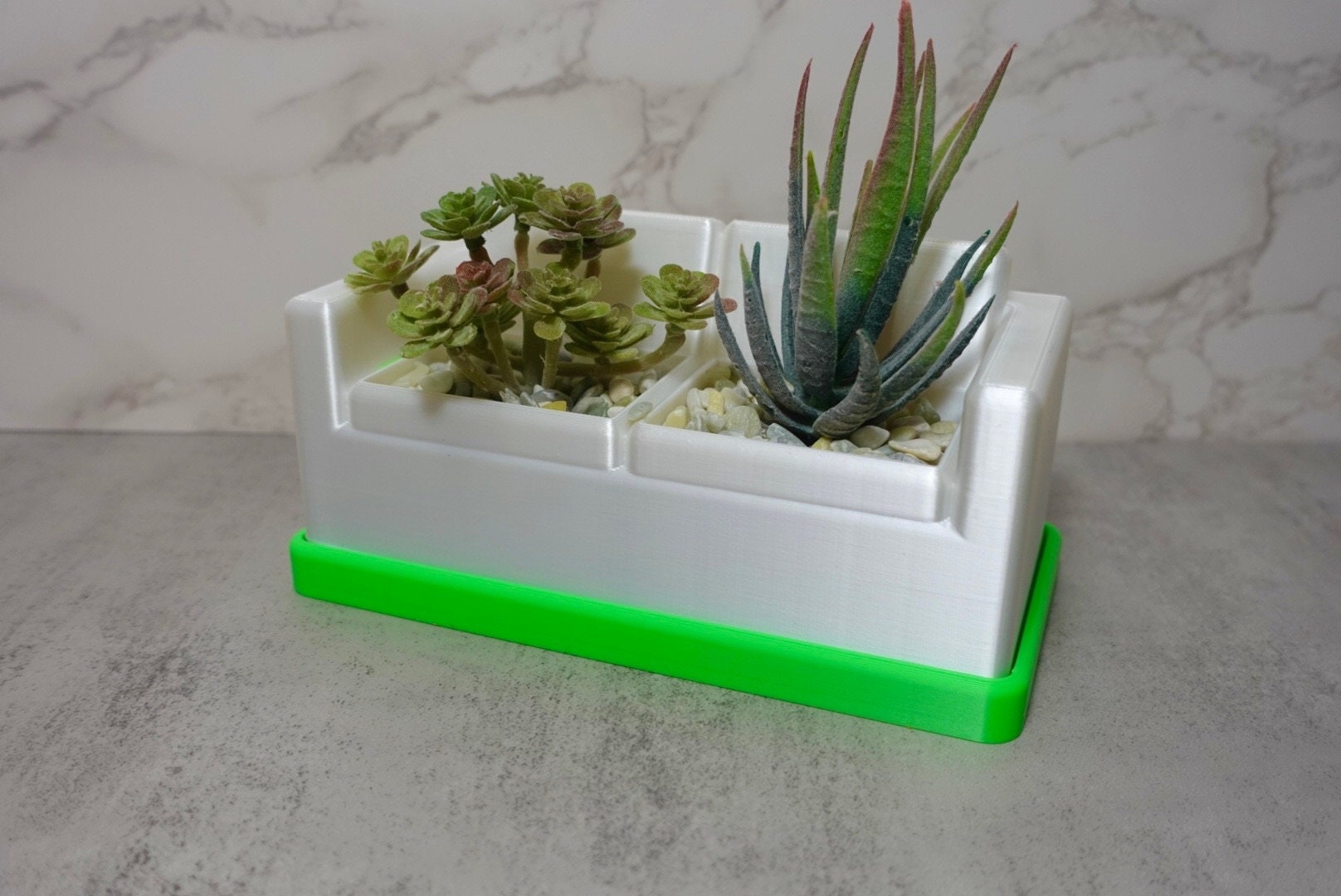 Miniature Sofa Succulent Plant Container Gardener Desk Decor Innovative Mini Pot Tiny Furniture ...