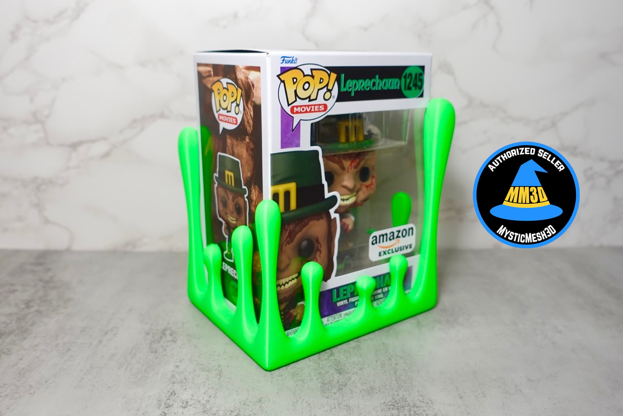 Slime Funko Pop Display 3D Printed Collector Stand Geeky Unique Theme ...