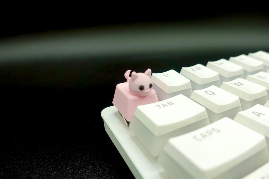 Pig Piggy Esc Key Keycap Customizable 3D Printed Mechanical Keycaps for ...