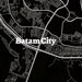 Batam Map Print Batam Map Poster Batam Indonesia Wall Art Batam ...