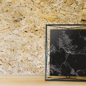 Batam Map Print Batam Map Poster Batam Indonesia Wall Art Batam ...