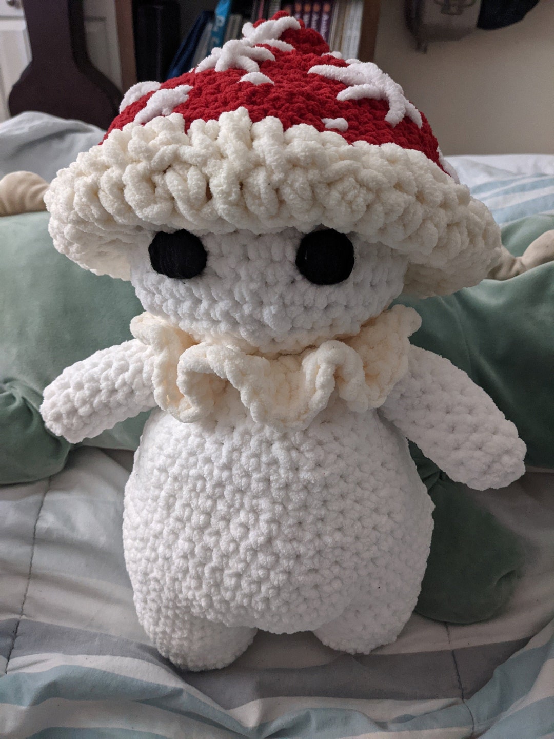 Fluffy Mushroom Plush - Etsy