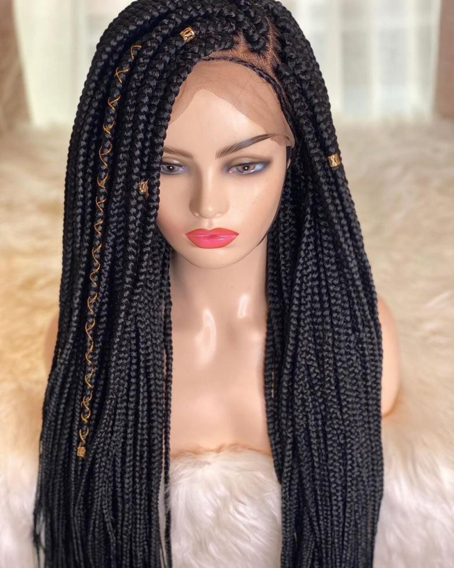 Jumbo Box Braid Wig Large Box Braid Wig Box Braided Wig Etsy