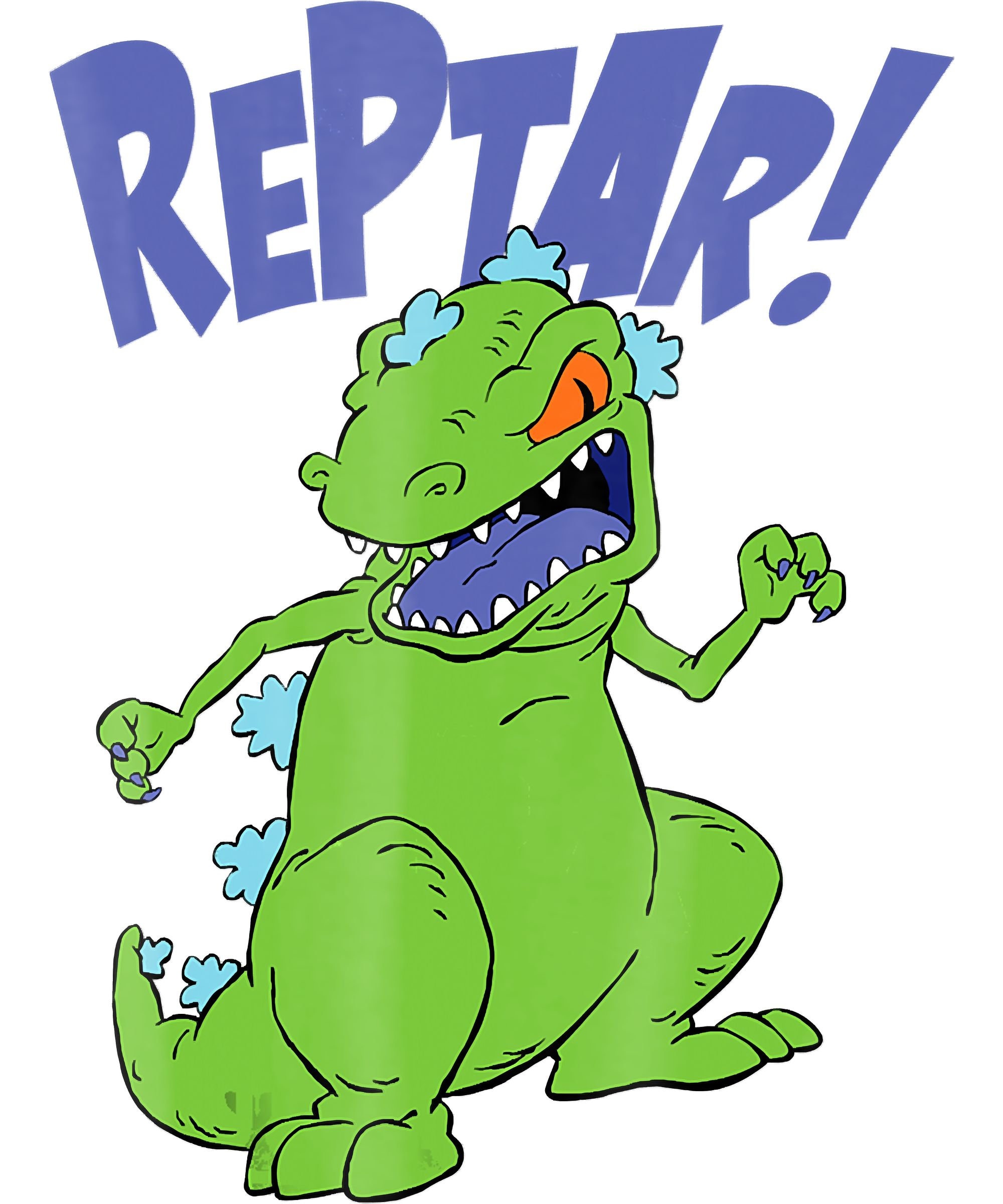 Nickelodeon Rugrats Reptar Destroy Download PNG Digital | Etsy