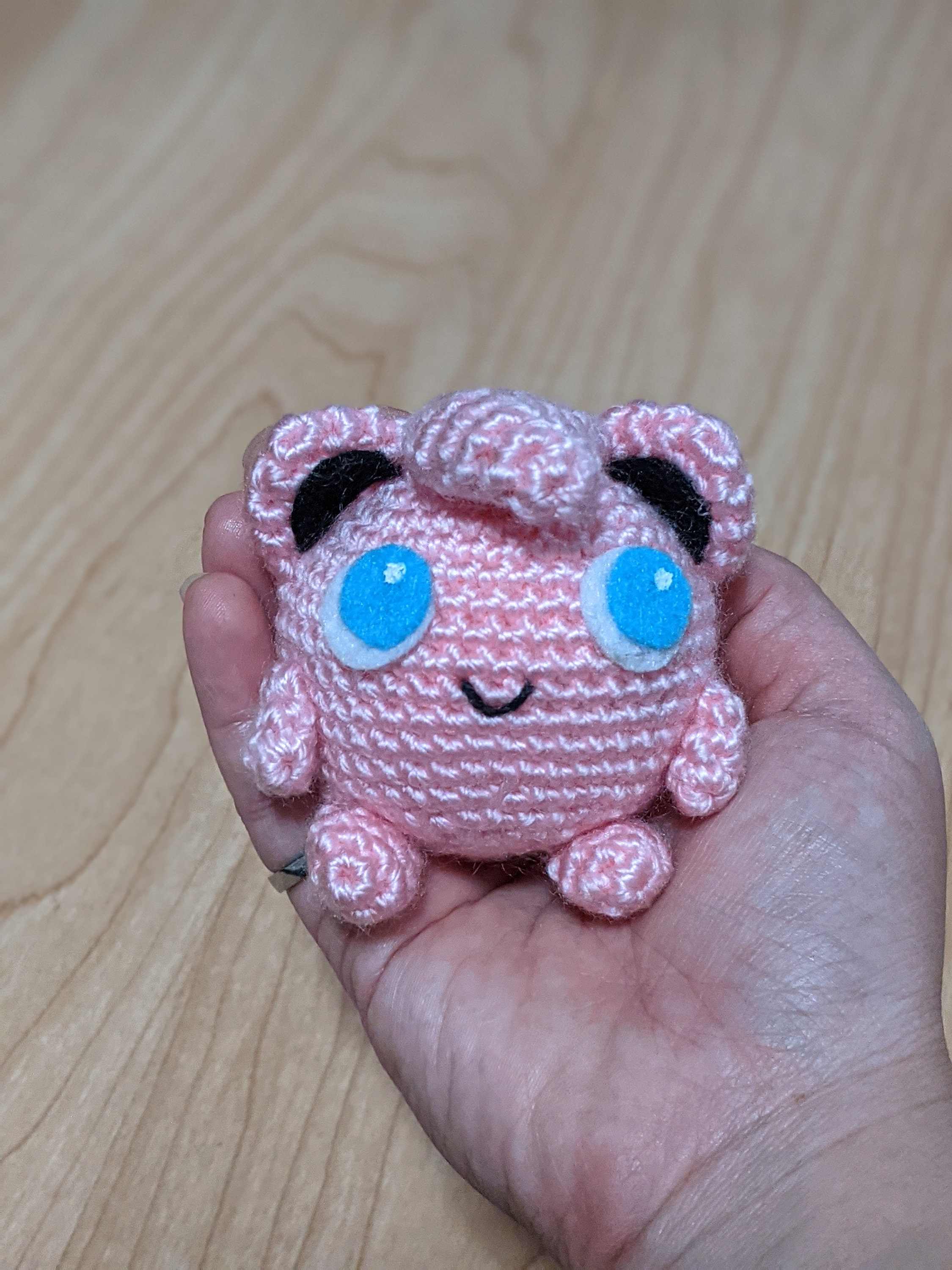 Jigglypuff Crochet Pokemon Amigurumi - Etsy