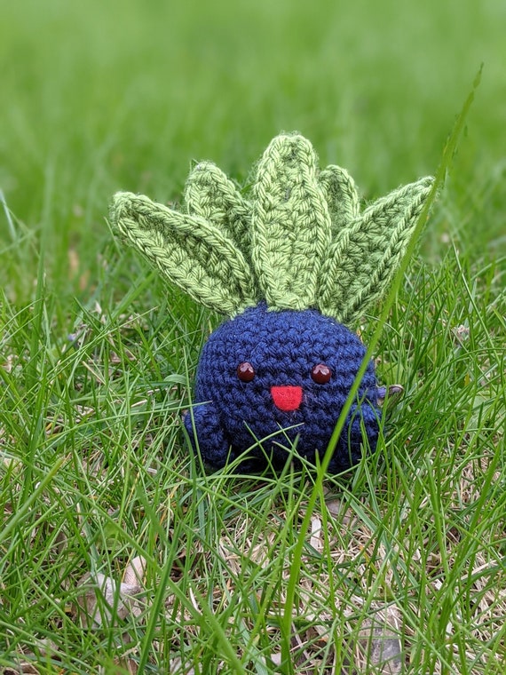 Oddish Crochet Pokemon Amigurumi - Etsy