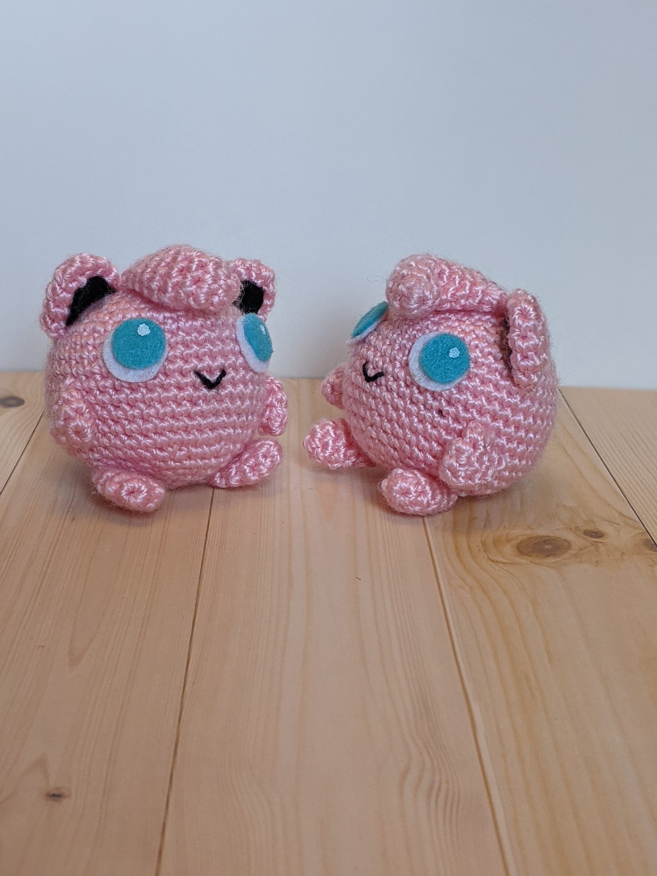 Jigglypuff Crochet Pokemon Amigurumi - Etsy
