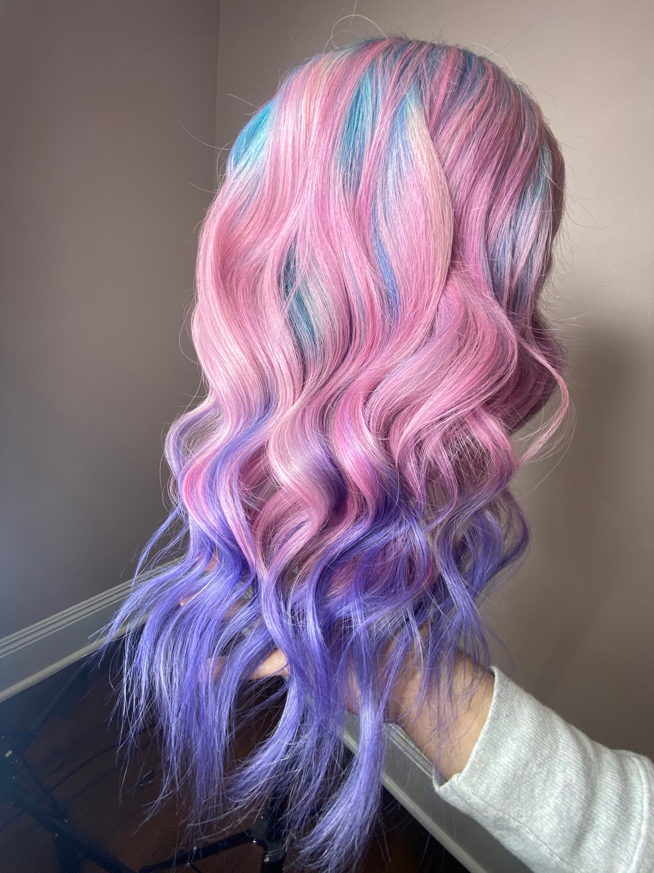 Aurorahand Dyed Human Hair Wig | Etsy